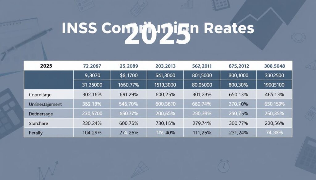 Tabela INSS 2025: Conheça as Taxas de Contribuição do INSS